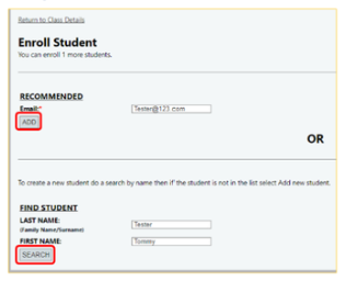 How to Enroll Students