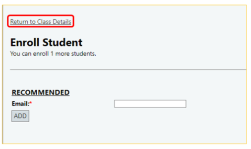 How to Enroll Students